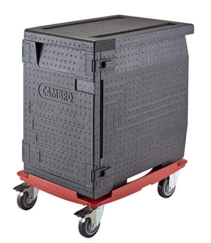 Cambro CDC400358 Camdolly Compact For EPP 180XLT and UPC400 Red Case of 1