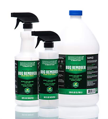 Absolutely Clean CarMagic Bug Remover - Heavy Duty Cleaner | Instant Bug & Grime Remover | Perfect for Cars, Trucks, Motorcycles, Boat | USA Made (16oz Spray Bottle)