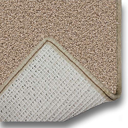 3'x5' - Speckled Stone ECONOMICAL Solutions Collection | Custom Carpet Area Rugs & Runners - 25 Oz. Soft Textured 100% PureColor BCF Polyester. FHA Approved-CRI Green Label-Made in U.S.A.