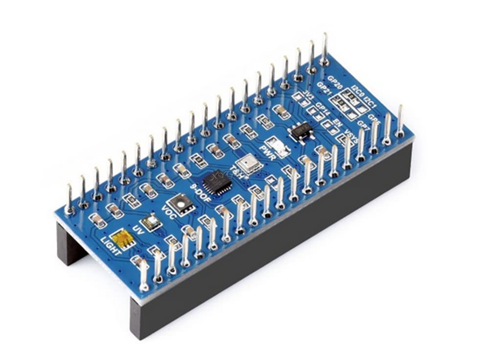 Environment Sensors Module for Raspberry Pi Pico via I2C Bus @XYGStudy (Pico-Environment-Sensor)