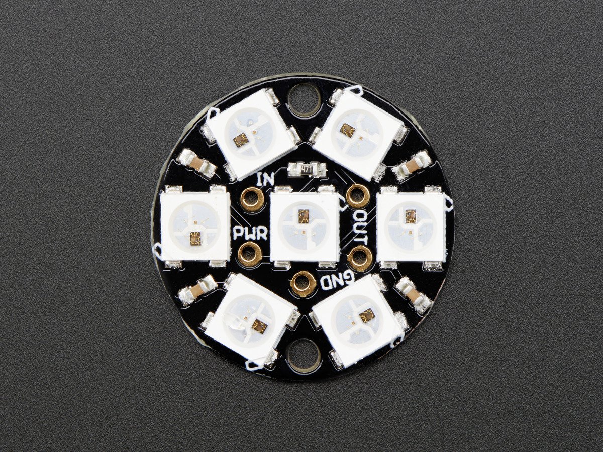 Adafruit Industries NeoPixel Jewel - 7 x 5050 RGB LED with Integrated Drivers