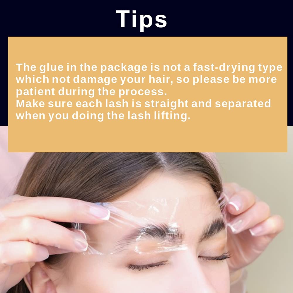 2024 Updated Lash Lift Kit Eyebrow Lamination Kit - Professional Results & Lasting 6-8 Weeks & Easy to Use & for Salon or Home DIY & with Instructions