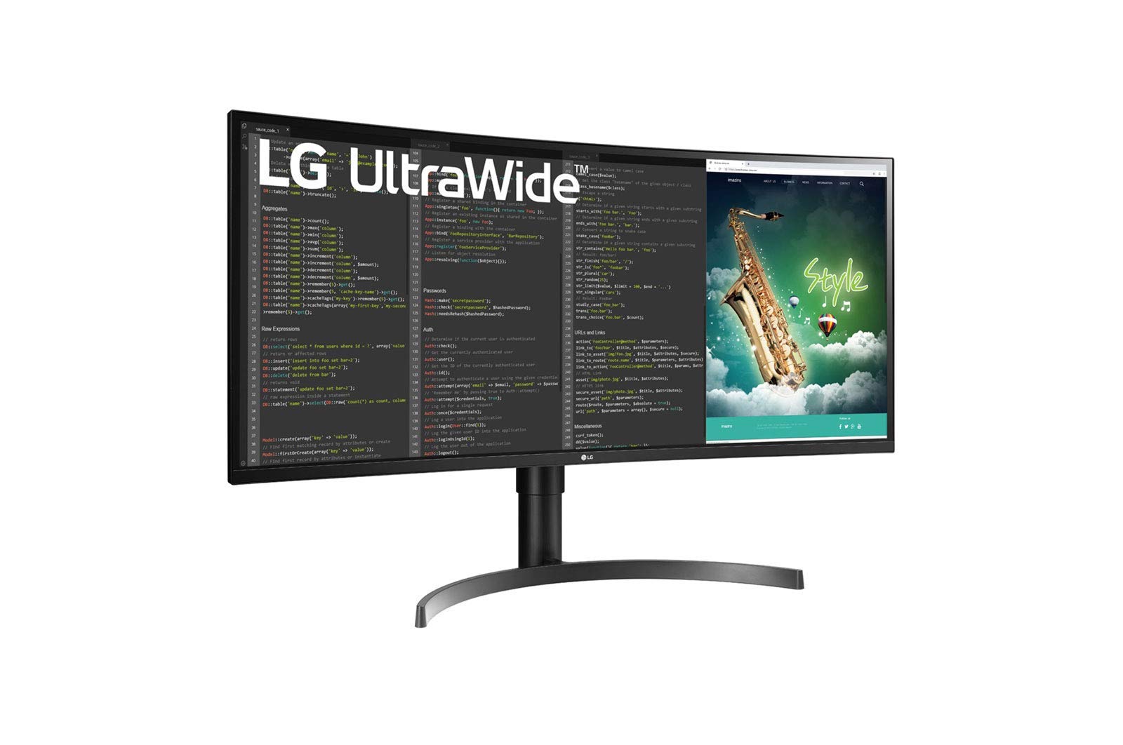 LG 35” VA HDR QHD UltraWide Curved Monitor, Black (35BN75C-B) (Renewed)