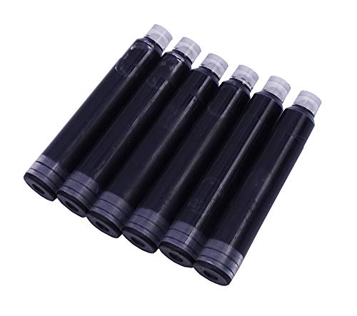 30 PCS Fountain Pen Black Ink Refill Cartridges Suitable for Hongdian Fountain Pen