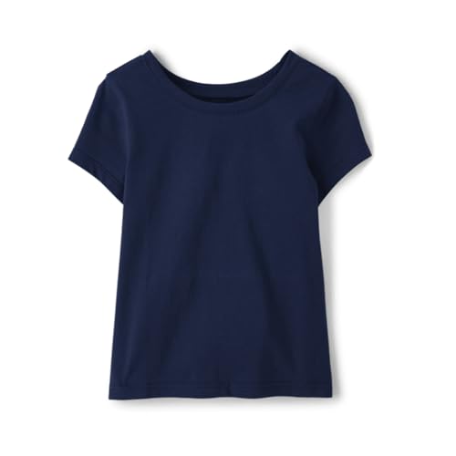 The Children's Place baby girls Long Sleeve Basic Top T Shirt, Tidal, 5T US