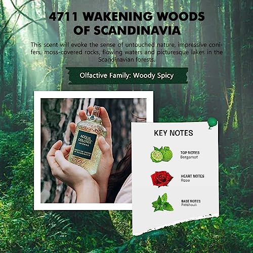 4711 Acqua Colonia Intense Wakening Woods Of Scandinavia by Muelhens for Unisex - 5.7 oz EDC Spray