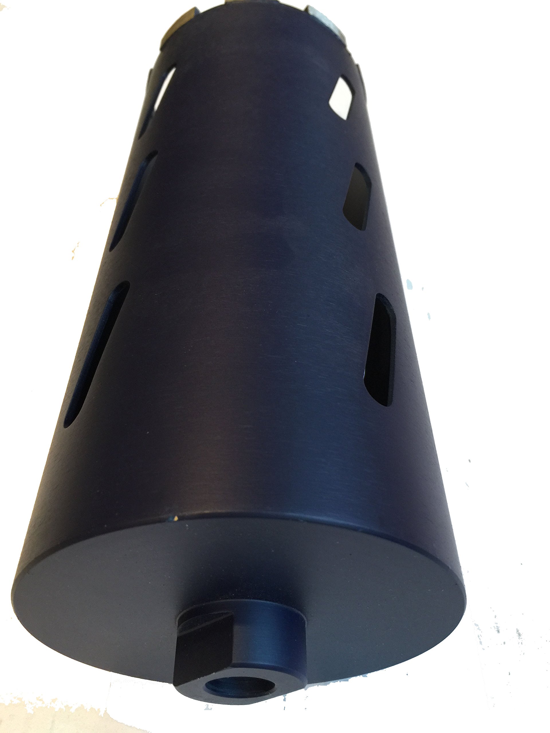 4 1/2" Laser Welded Dry Diamond Core Drill Bits for Cutting Concrete and Asphalt, 4 1/2" Diameter x 11" Length