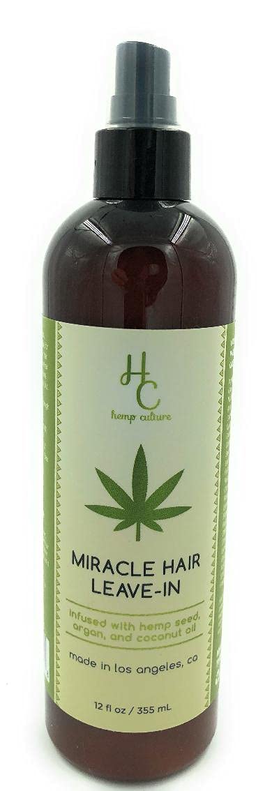 Custom Nature LLC Miracle Hair Leave-In Conditioning Treatment, Clear