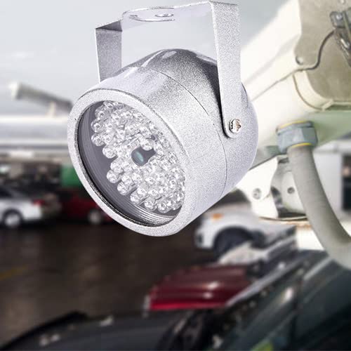 48 LED IR Lights,Intelligent Waterproof Infrared Night Vision Light for Security CCTV Camera,48-LED IR Light for Indoor or Outdoor Lights