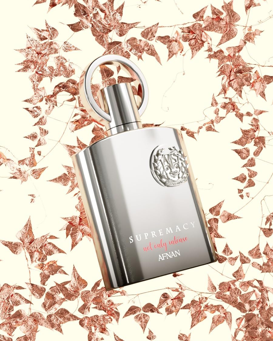 Afnan Supremacy Not Only Intense Eau De Parfum Spray for Men, 3.4 Fl. Oz