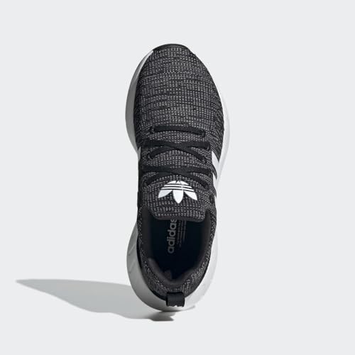 adidas Originals Baby Swift Run 22 Sneaker, Black/White/Grey, 6 US Unisex Infant