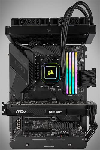 CORSAIR Vengeance RGB RT 32GB (4x8GB) DDR4 3600 (PC4-28800) C18 1.35V Desktop Memory