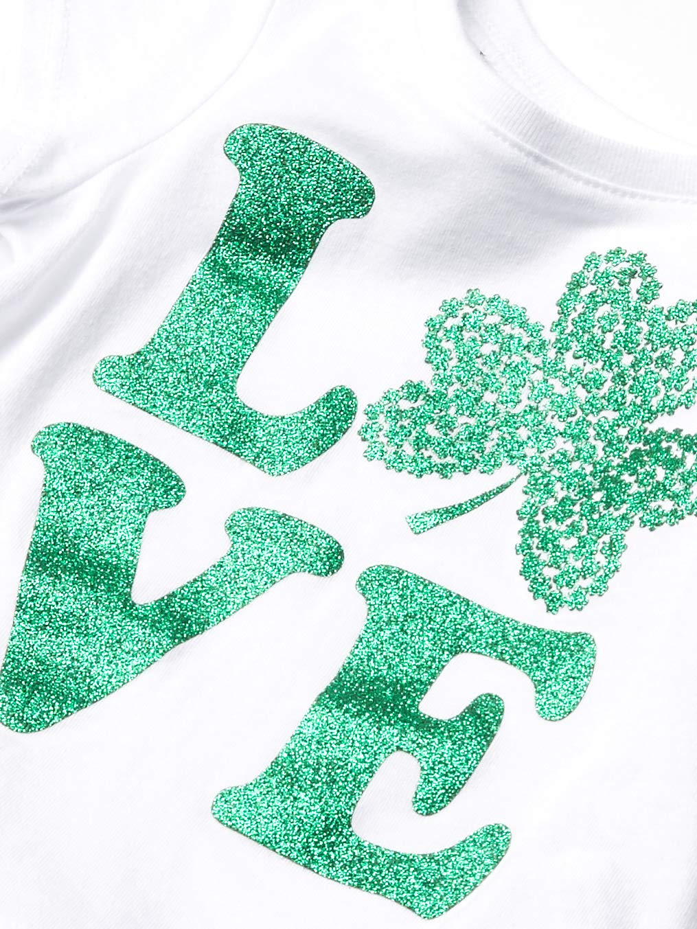 The Children's Place baby girls and Toddler St. Patrick's Day Graphic Tee T Shirt, White, 5T US