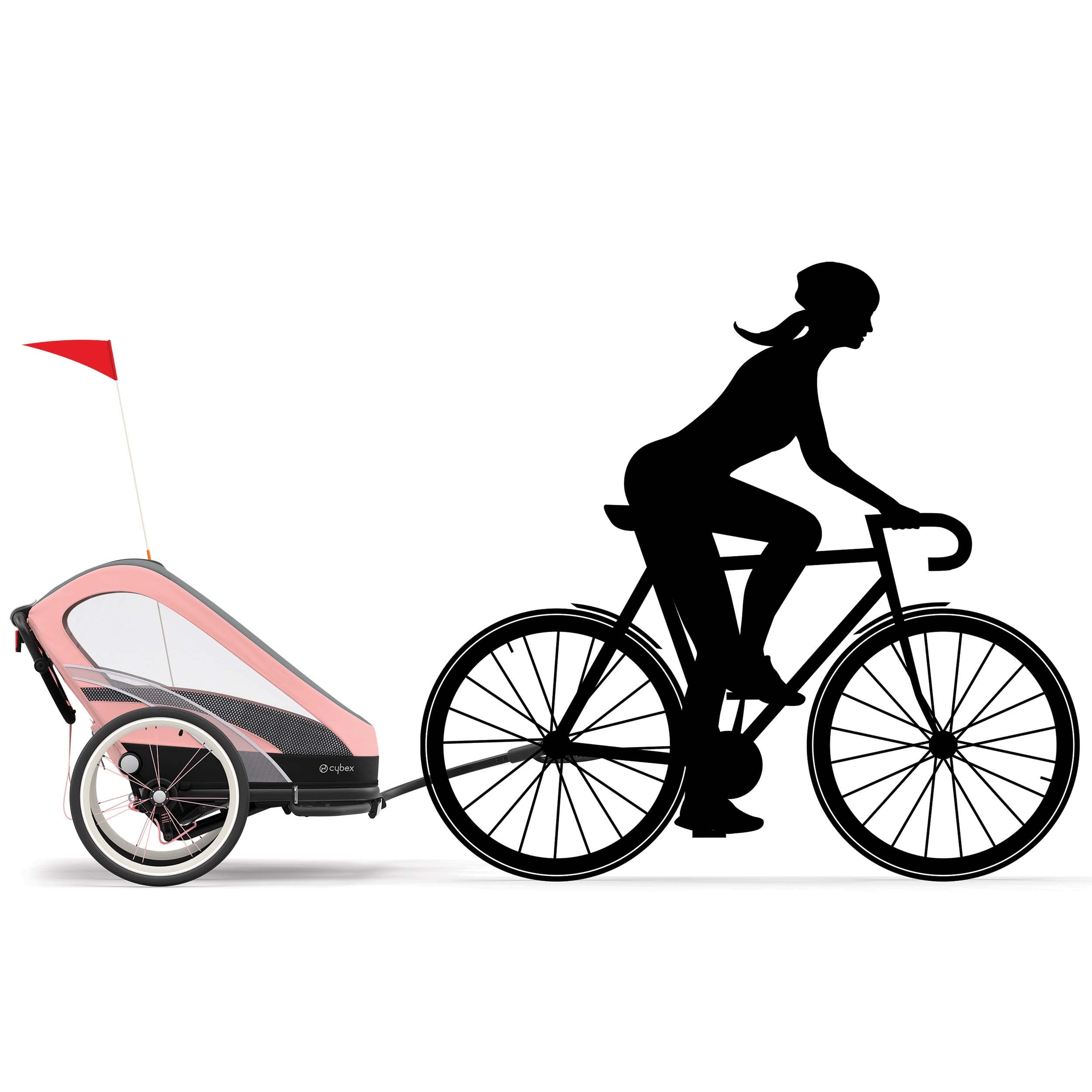 Cybex Zeno Multisport Bike Trailer, Cycling Kit (Stroller Sold Separately)