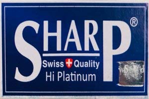 100 Sharp Hi Platinum Double Edge Razor Blades For Safety Razor - Men´s Safety Razor Blades For Shaving For Men For A Smooth And Clean Shave (1 Year Supply)