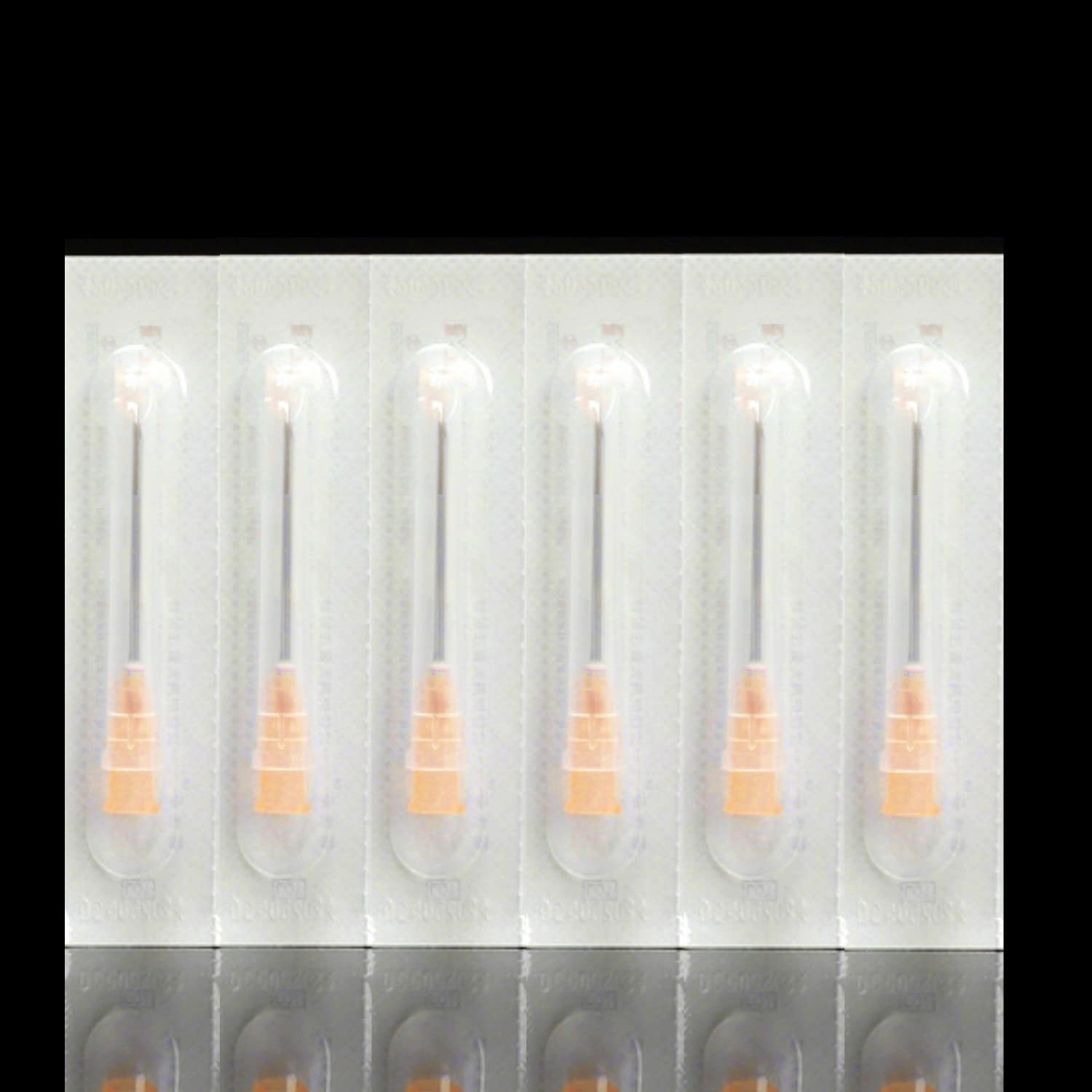 100 Pack - 25Ga 1 Inch Dispensing Tool with Luer Lock for Industry, Scientific Laboratory, Plant Cultivation Research, Liquids Refiling and Measuring(Individually Sealed Packed)