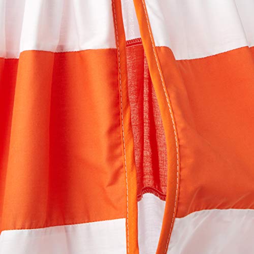 Baby Doll Lodge Collection Diaper Stacker In Orange
