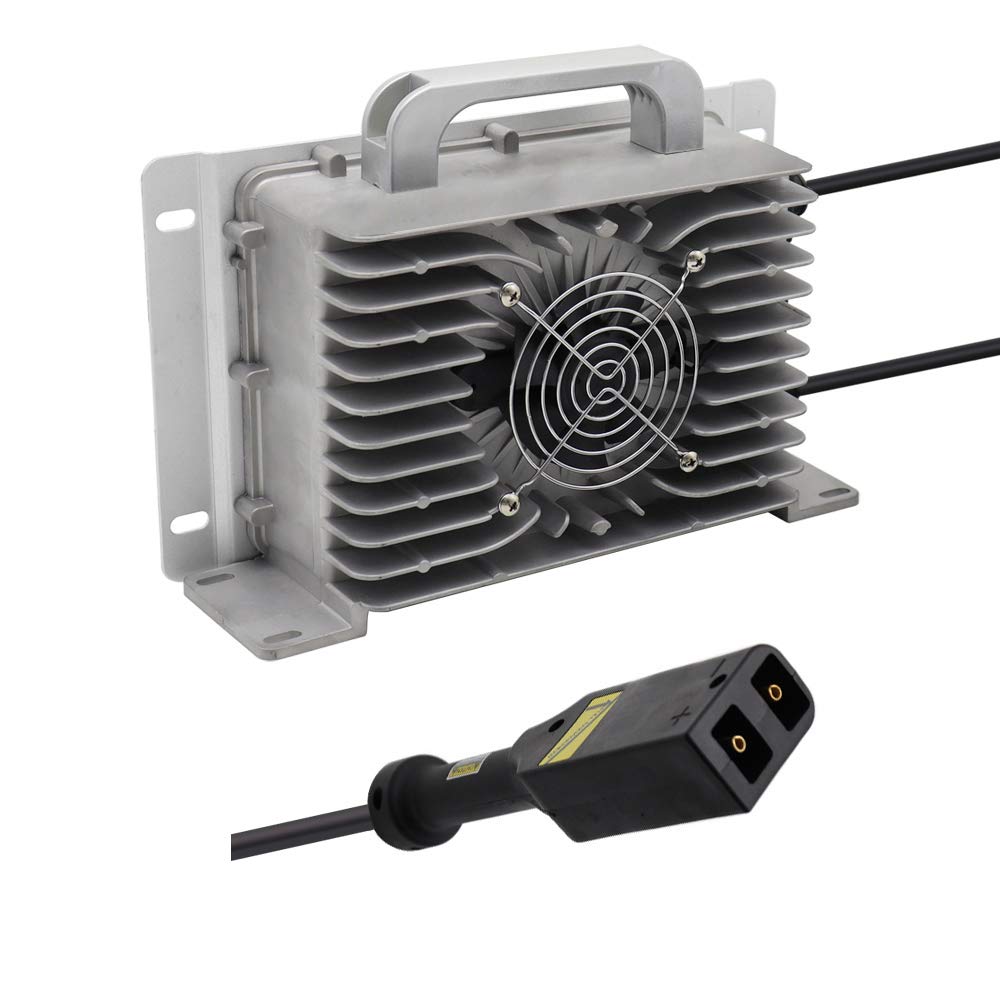 36V 18A Golf Cart Battery Charger for 36 Volt EZGO EZ-GO TXT Golf Cart, with D-Plug/Powerwise Style Plug Waterproof IP68