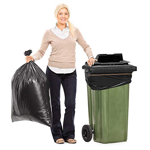 240 Pack Large Rubber Bands, Esee Heavy Duty Trash Can Band, Strong Elastic Bands for Office Supply, Garbage Cans, File Folders, Size 8 Inches