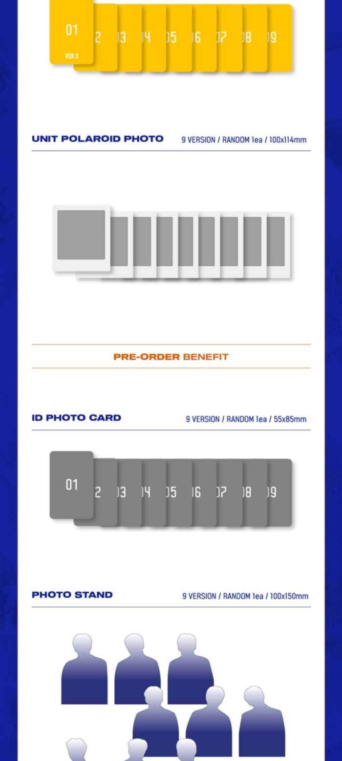 Cravity Season3. Hideout: Be Our Voice Version.2 CD+132p PhotoBook+1p Sticker+1p Polaroid+Tracking Kpop Sealed