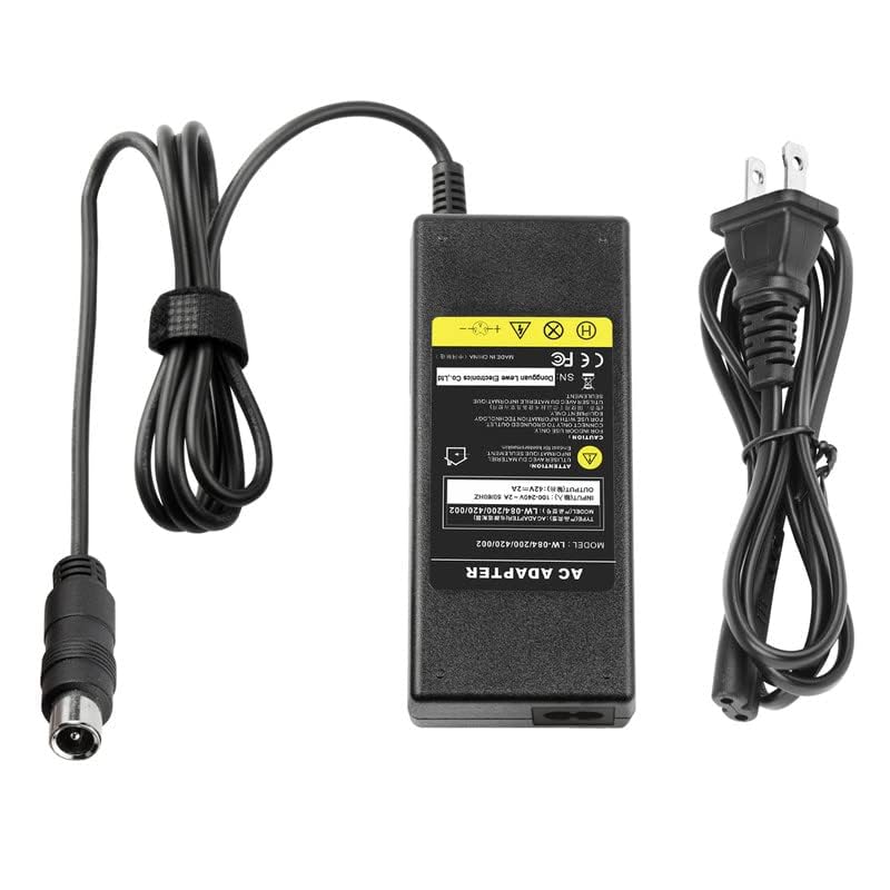 84W 42V 2A Charger for Bird Lime Lime-S Skip Spin Xiaomi M365 - Electric Scooter Charger - Brid Charger,Lime Charger- 1 Pin