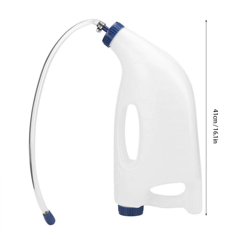 4L Calf Bottle Feeding High Capacity Calf Milk Feeder Bottle Nursing Bottle Feeding Nipple Sheep Lamb Bottle Holder
