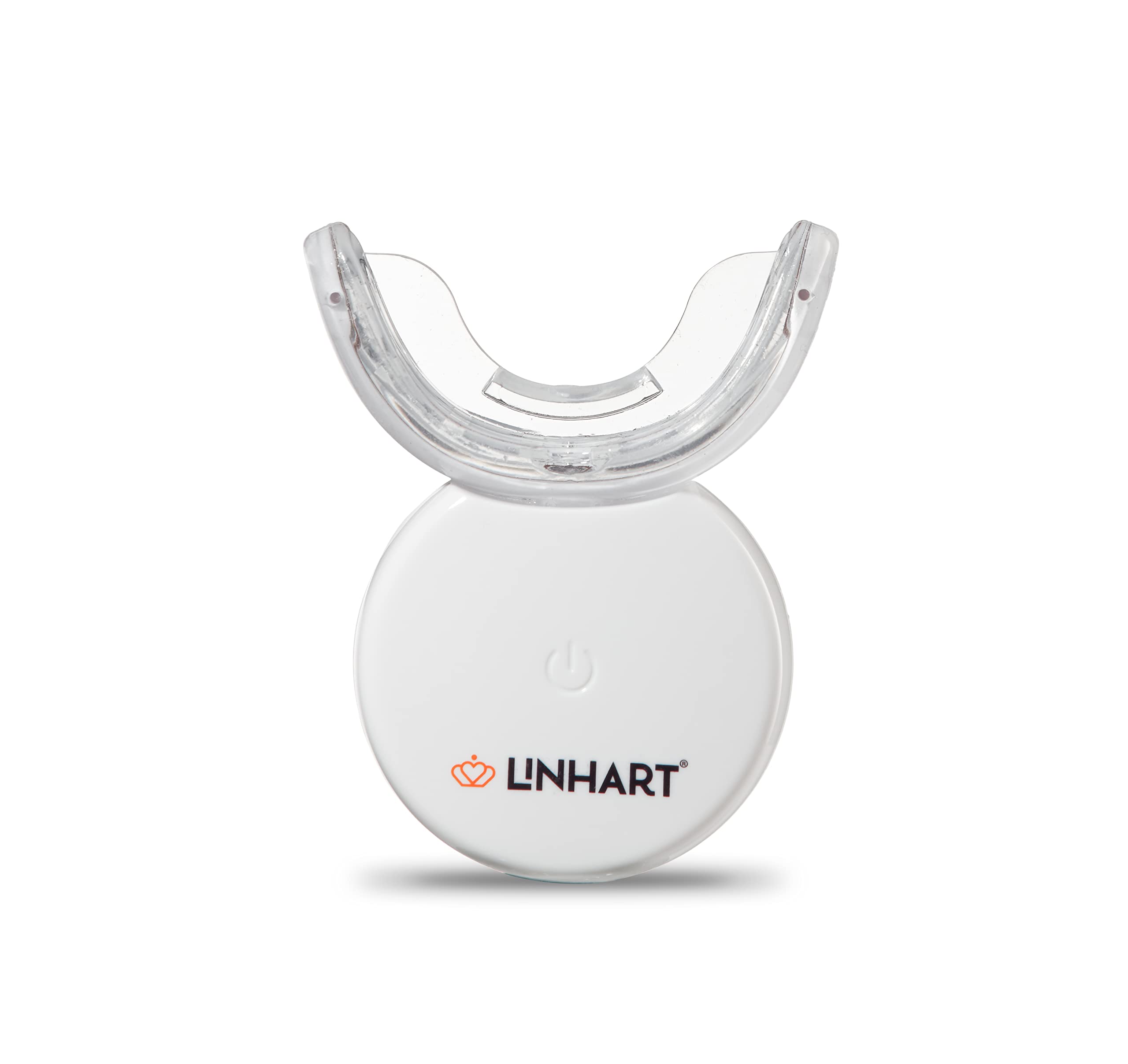 LINHART Teeth Whitening Kit with LED Light - Tooth Whitener Gel, Dental Whitening Gel Syringes with 35% Carbamide Peroxide and 16-Led Whitening Light - No Sensitivity, Whitens Teeth