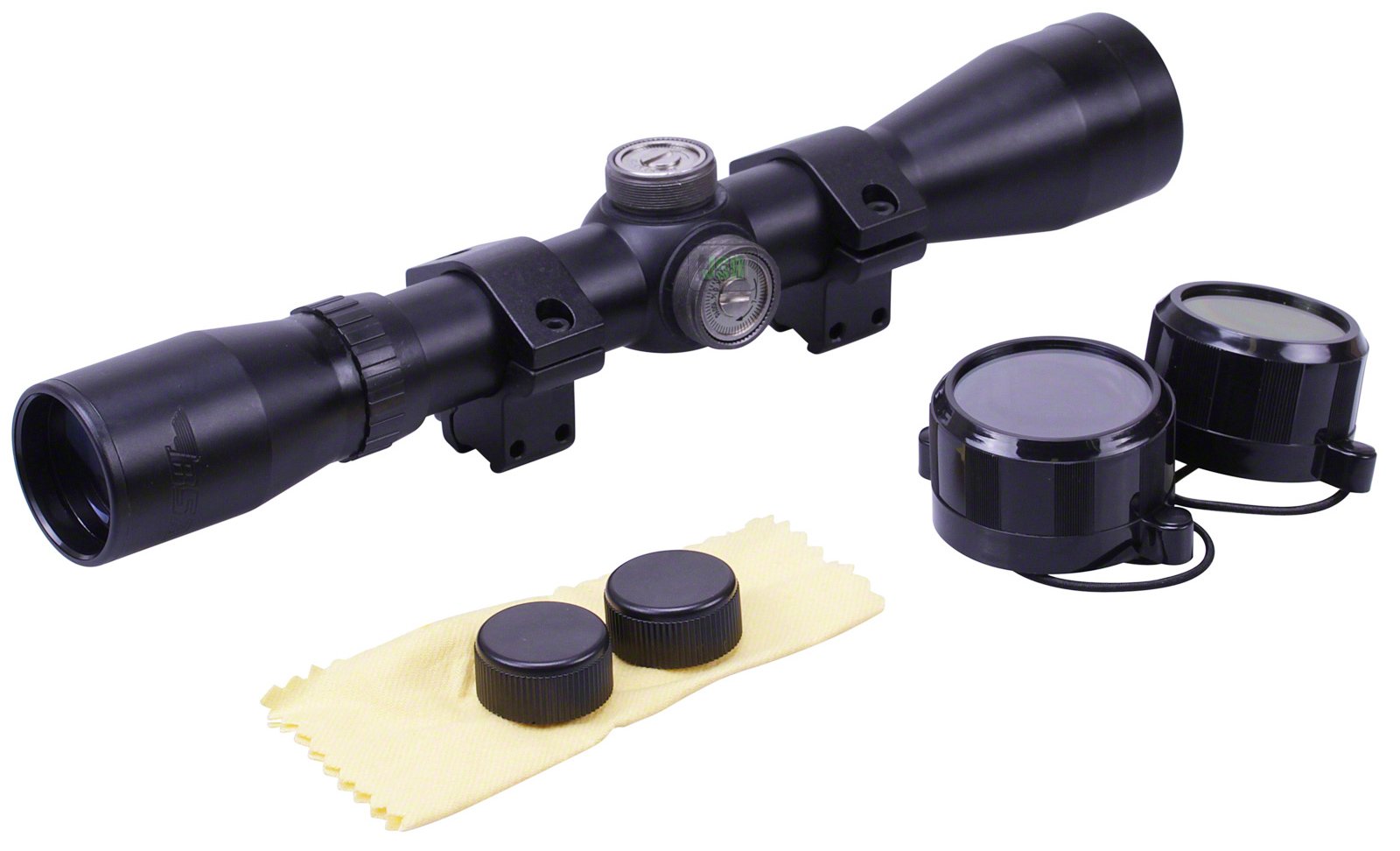 *4x32mm/30/30 Duplex Rifle Scope with Rings