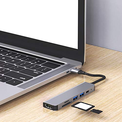 Type‑C Docking Station Adapter Hub Adapter Docking Station Adapter Easy USB Intelligent for Travel Home