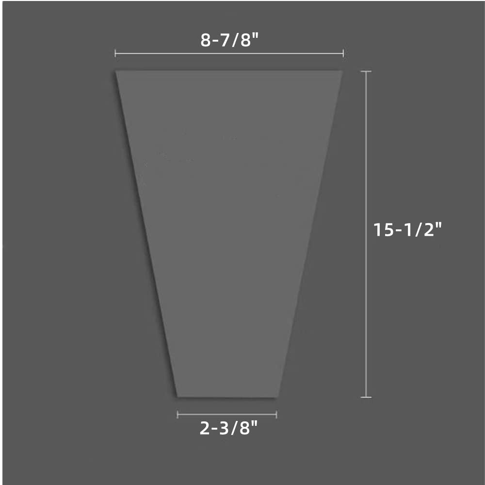 100 Pcs flower packaging transparent bag,flowers bouquet sleeve transparent cellophane Suitable for flower shop, shopping mall flower packaging (15X8)