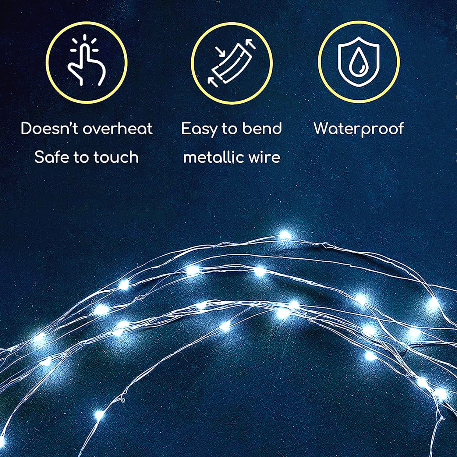 10 PACKS LED Bobo Balloons, Clear Light Up Balloons,Helium Glow Bubble Balloons with String Lights for Party Birthday Wedding Quinceanera Decorations (Cold White)