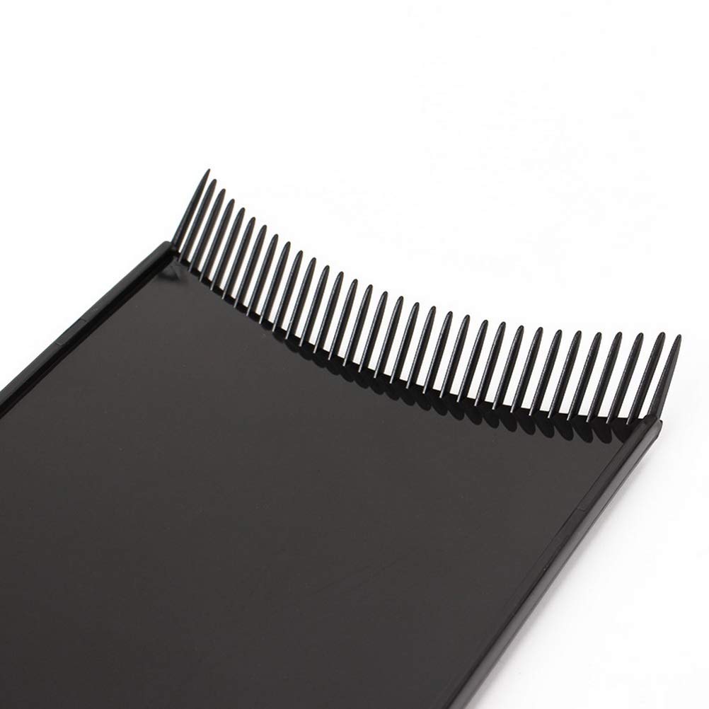 6 Pcs Balayage Highlighting Kit - Hair Color Board with Teeth, Foils, and Brush for Dyeing and Coloring