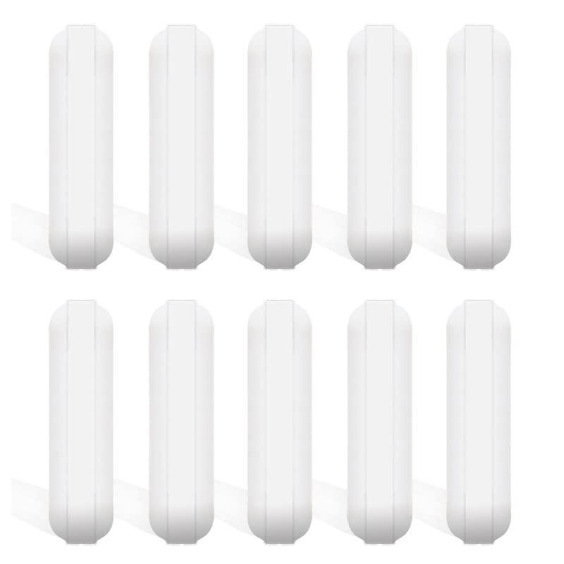 10 Pcs 30mm(1.18 inch) PTFE Magnetic Stirrer Mixer Stir Bar,White Color,Laboratory Bar,Stir Plate Bar,Stir Plate Magnet,Stir Rod Magnetic