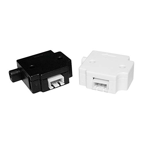 3D Printer Filament Break Detection Module with 1 Meters Run-Out Sensor Material Runout Detector for 3D Printer liuqiangmeiguo (Color : White)