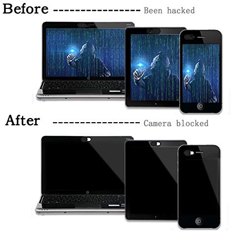 Privacy Camera Cover Security Blocker Webcam Closure for Moto G6 Play, Black Compatible with Motorola Moto G6 Play