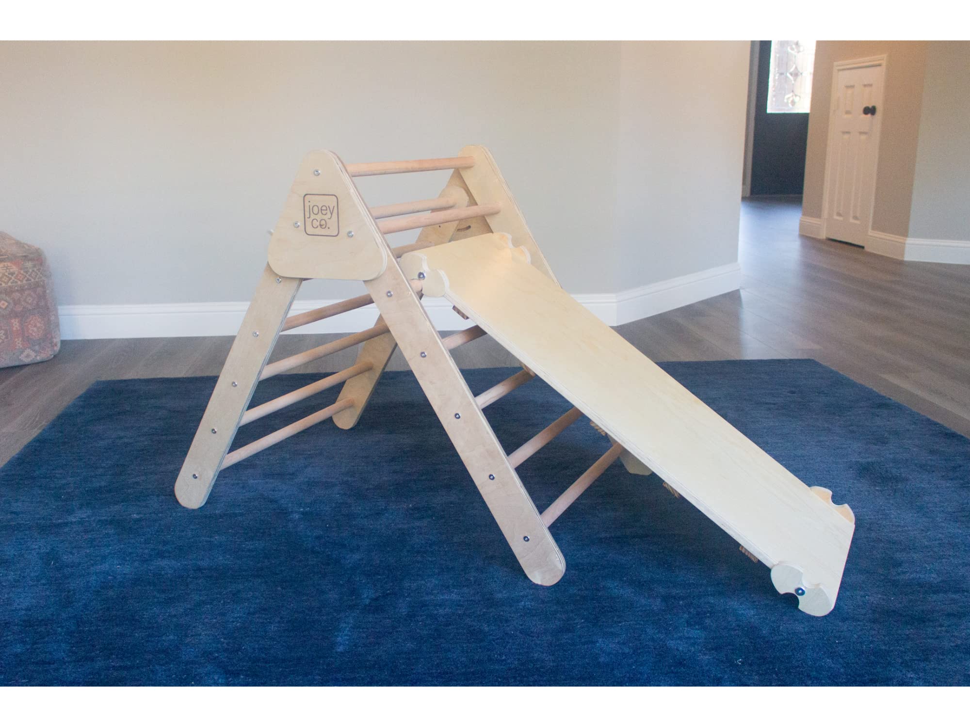 Joey CO. Montessori Climbing Triangle, Montessori Style Indoor Play Gym for Children, CPSIA Tested Waldorf Triangle for Toddlers and Kids