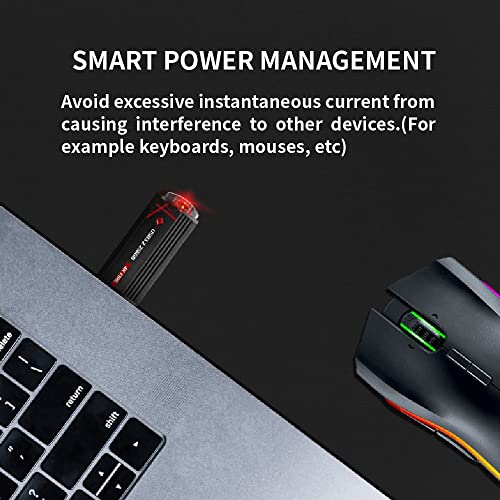 TCELL 4K Fire 128GB USB 3.2 Flash Drive 400MB/s Above,UASP Supported, high Speed Solid State Flash Drive Thumb Drive Memory Stick for Designer Gamer Tesla dashcam Sentry Mode