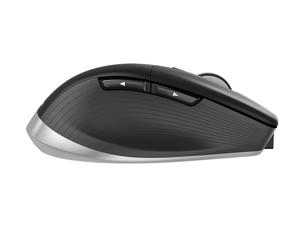 3Dconnexion CadMouse Pro Wireless - Mouse - ergonomic - left-handed - 7 buttons - wireless - Bluetooth, 2.4 GHz - USB wireless receiver