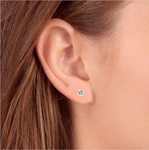 1/3ct diamond studs 14k Yellow gold