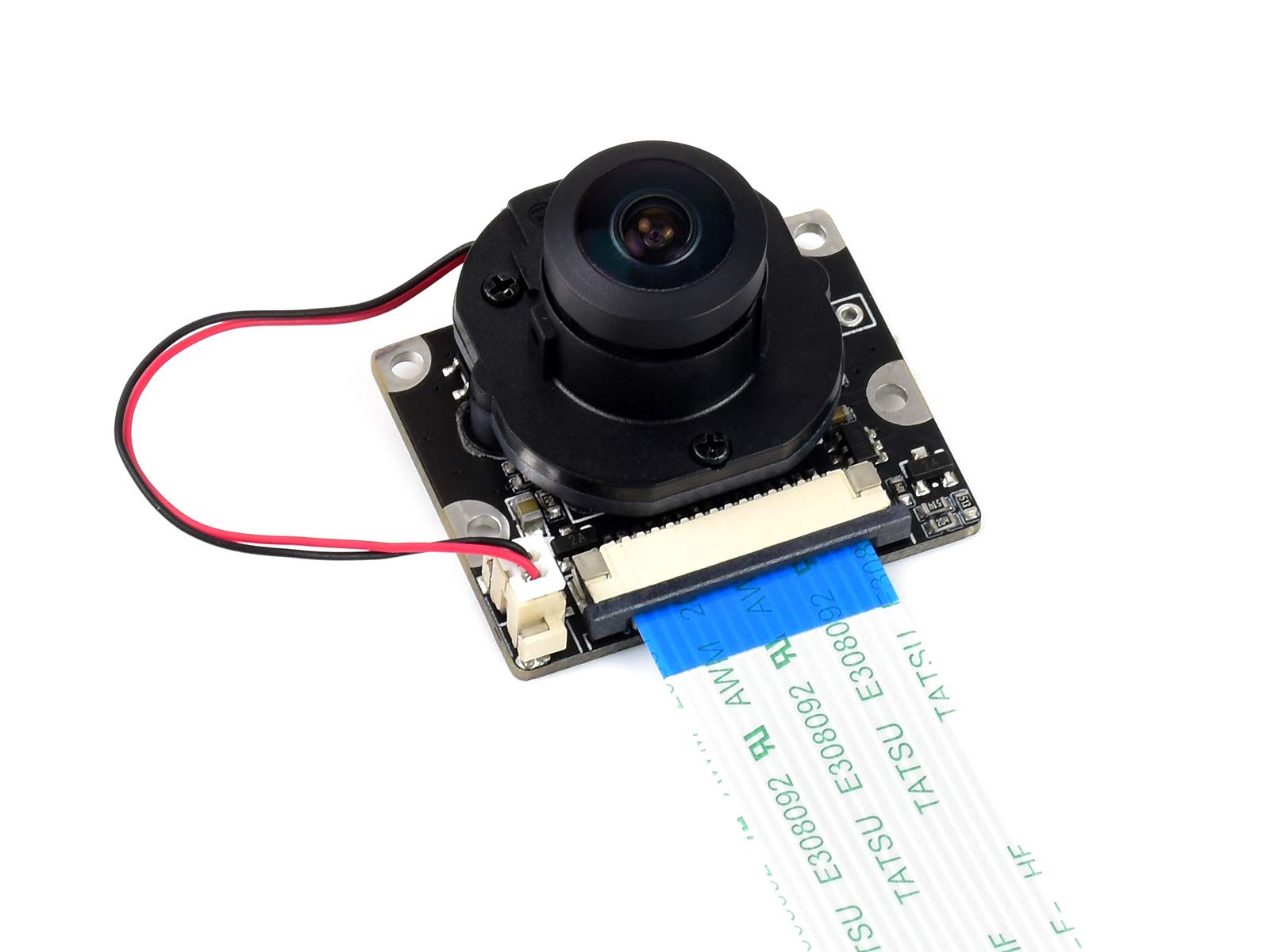 waveshare Compatible with NVIDIA Jetson Nano Camera IMX219-160 8MP IR-Cut Infrared Night Vision Camera Module for Jetson Nano and Raspberry Pi Compute Module,162° FOV with IMX219 Sensor