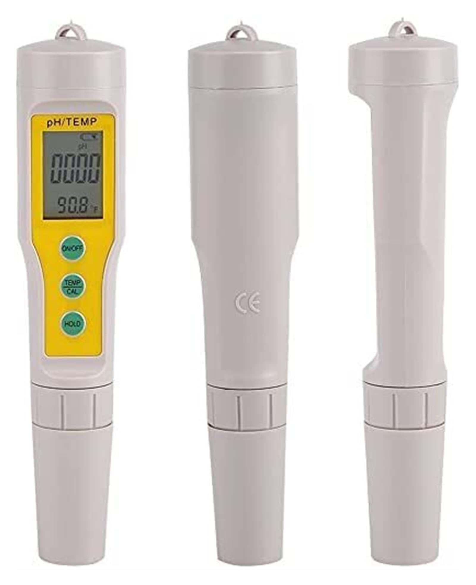 YUESFZ Precise Digital PH Meter, LCD High Accuracy PH Meter Pool Water Aquarium Quality Wine Tester Pen Analyzer Practical Water Quality Detector