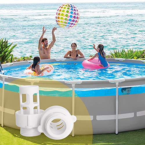 10184 Garden Hose Drain Plug Connector Fits for Intex Round Swimming Pool Hose Connectors for Above Ground Round Pool Hose Adapter