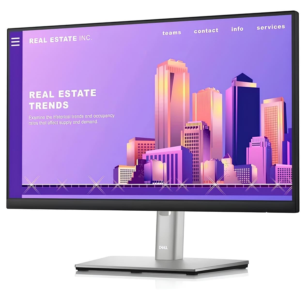 Dell 22 Monitor - P2222H - Full HD 1080p, IPS Technology (Renewed)