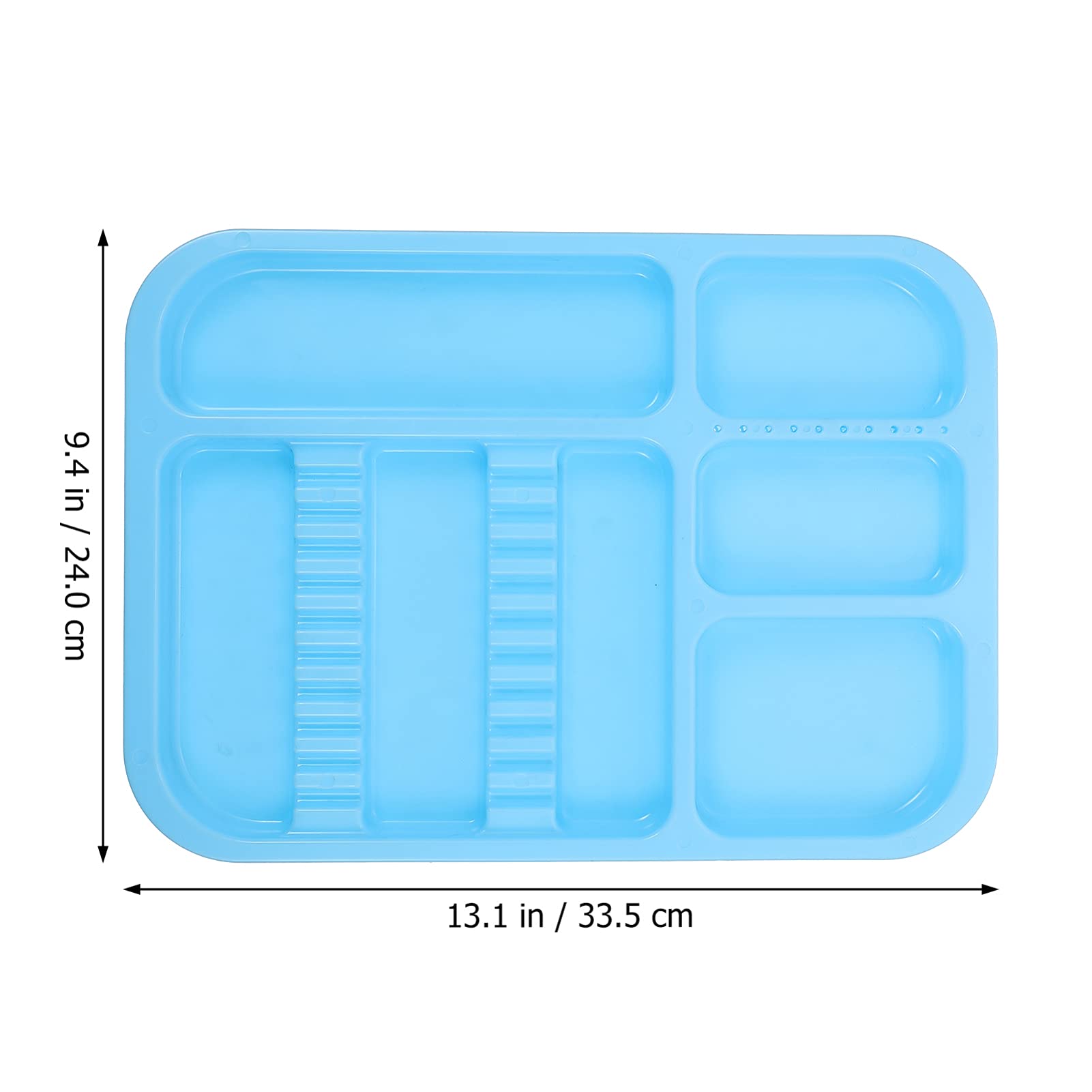Plastic Dental Trays Instrument Trays Dental Instrument Set Plastic Serving Fruit Storage Trays Dentist Tools Kit Blue Pink Green