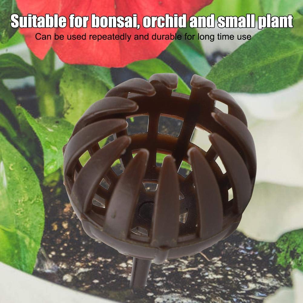 100pcs/ Set Fertilizer Cover Box Basket ABS Material Reusable Portable Safe for Bonsai Plant Flower Orchid Small Plant (Big)