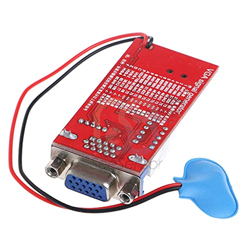 DC 9V VGA Signal Generator LCD Tester 15 Signals Output USB Battery Dual Power Supply LCD Screen Test Module
