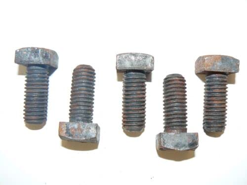 1/2"-13 x 1 1/4" Square Head Machine Bolt - Plain Steel Finish - Lot of 25 Pcs. HQ