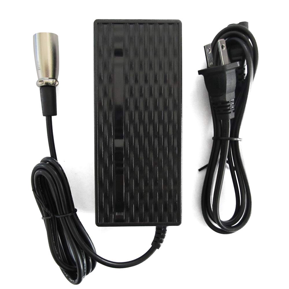 Abakoo 29.4V 2.85A UL Charger Power Supply Adapter for 29.4V 24V 7S only Lithium Battery Pack with 3-Pin XLR Male Connector