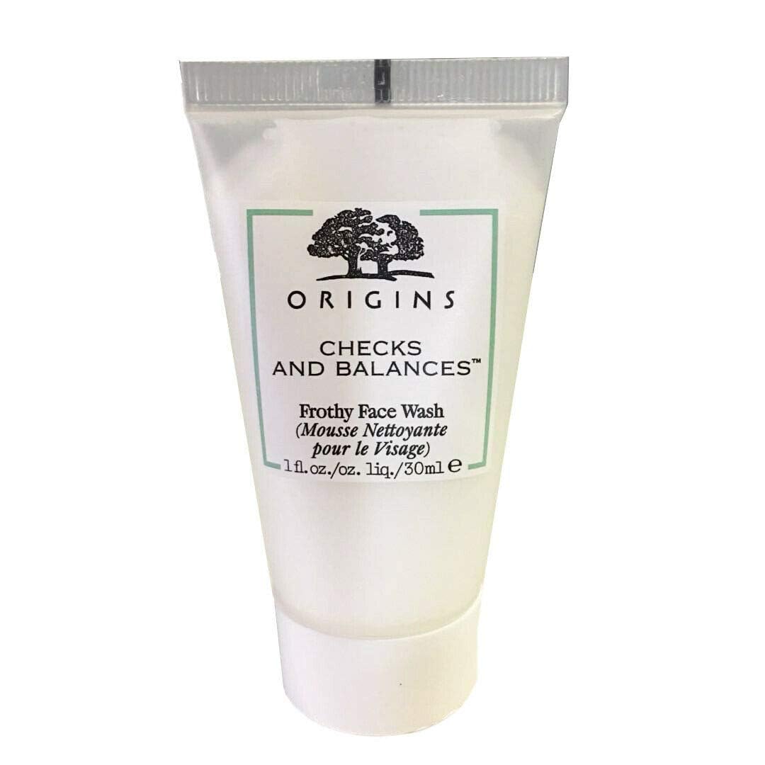 Origins Skincare Set: Cleanser 1 oz, Mega Mushroom Toner 1.0 oz & Ginzing Oil-Free Gel Moisturizer 1.0 oz