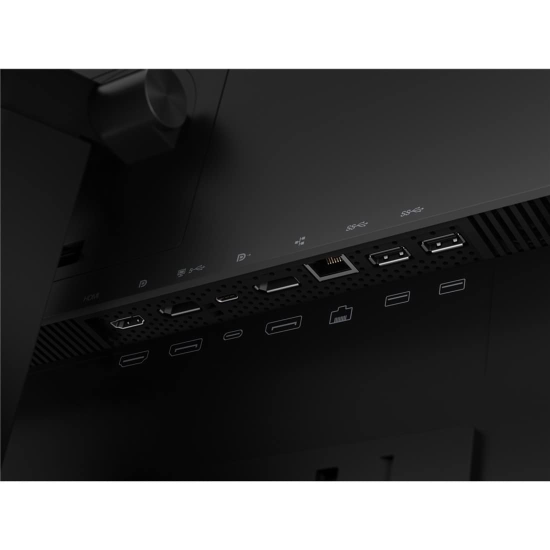 Lenovo ThinkVision P24h-2L 23.8" WQHD WLED LCD Monitor - 16:9 - Raven Black